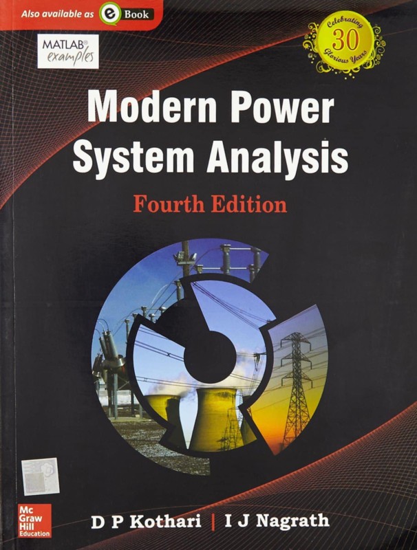 Kothari Modern Power System Analysis